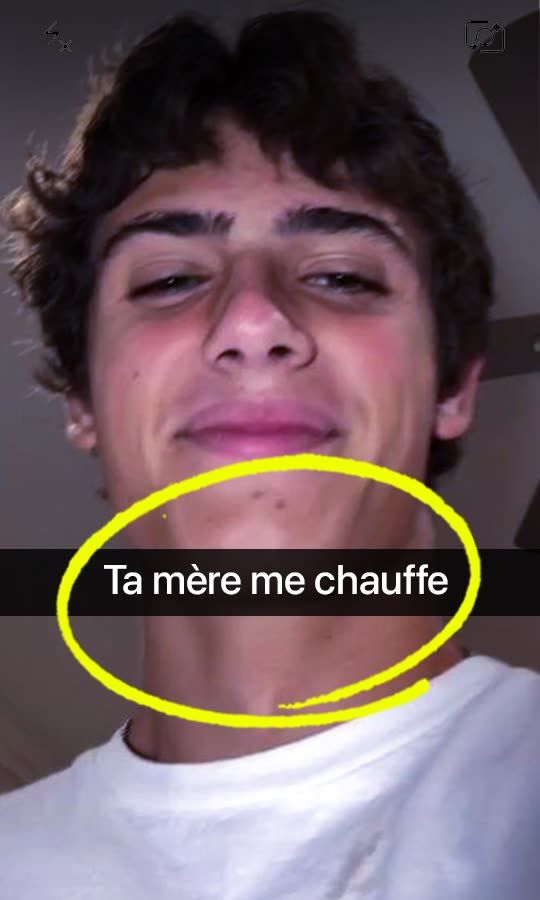 L’amour au bout du fil | Snapchat